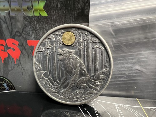 Lucky Rips - Full Moon - 2oz Silver + .5 Gram Gold TD Mint #006 | eBay