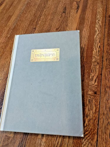 Thanatopsis by William Cullen Bryant/Harwell Evans/1909/Deluxe /Half ...