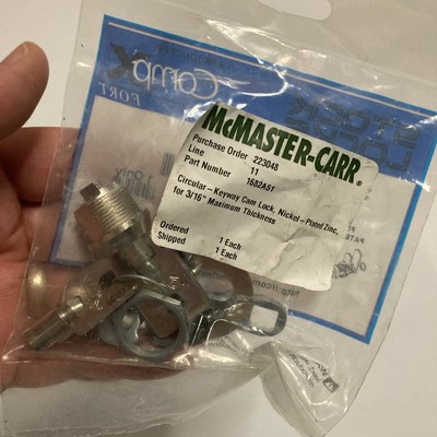 Stock Locks MFW1038-KD Part Number 1682A51 Circular-Keyway Cam Lock | eBay