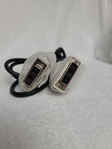 DVI Cable M-M DVI-D Single Link Male to Male Cord 18-Pin Monitor Cable ...