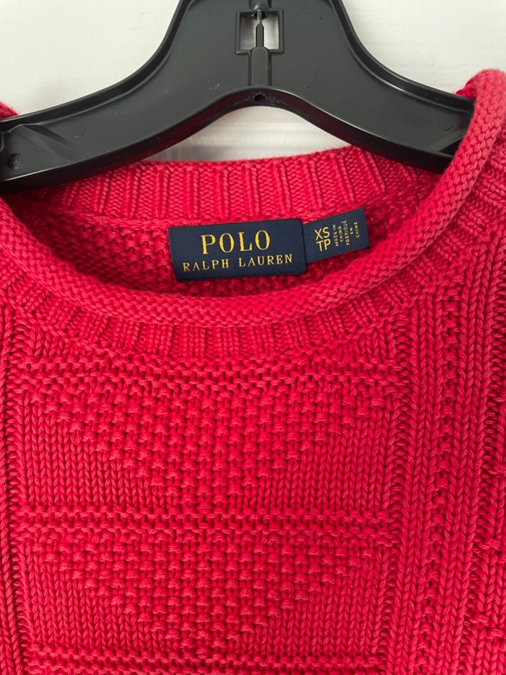Polo Ralph Lauren womens sweater size XS raspberry | eBay