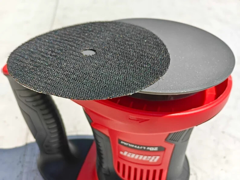 Hook & Loop Base for Harbor Freight BAUER 20V Cordless 6" Polish Buffer ...
