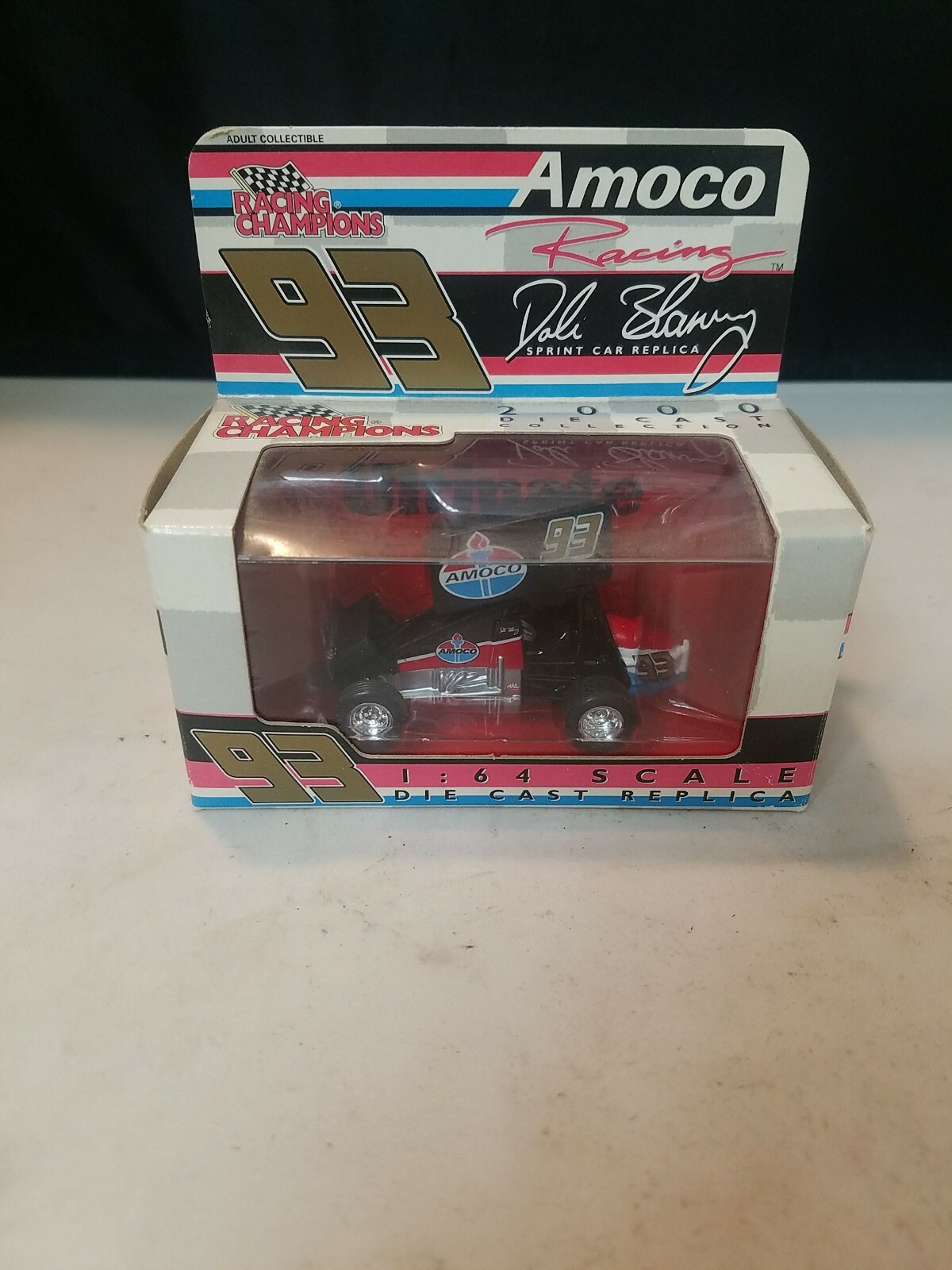 Dale Blaney Racing Champions 2000 1:64 Die Cast #93 Amoco Winged Sprint ...