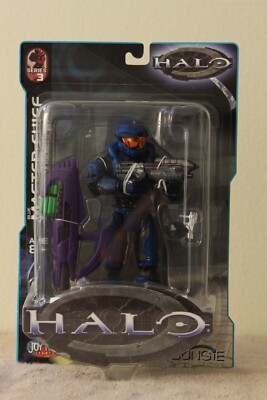 Halo 1 - Series 3 - Master Chief - Blue - 2004 - JoyRide Studios - New ...