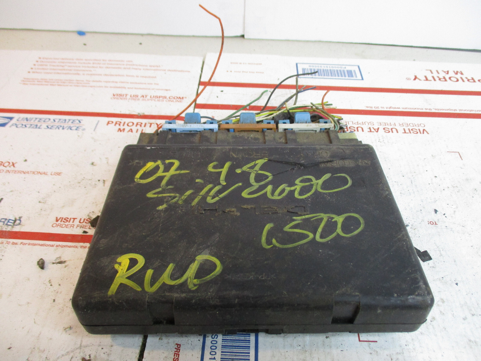 2007 SILVERADO BODY CONTROL MODULE BCU BCM OEM COMPUTER BOX TESTED ...