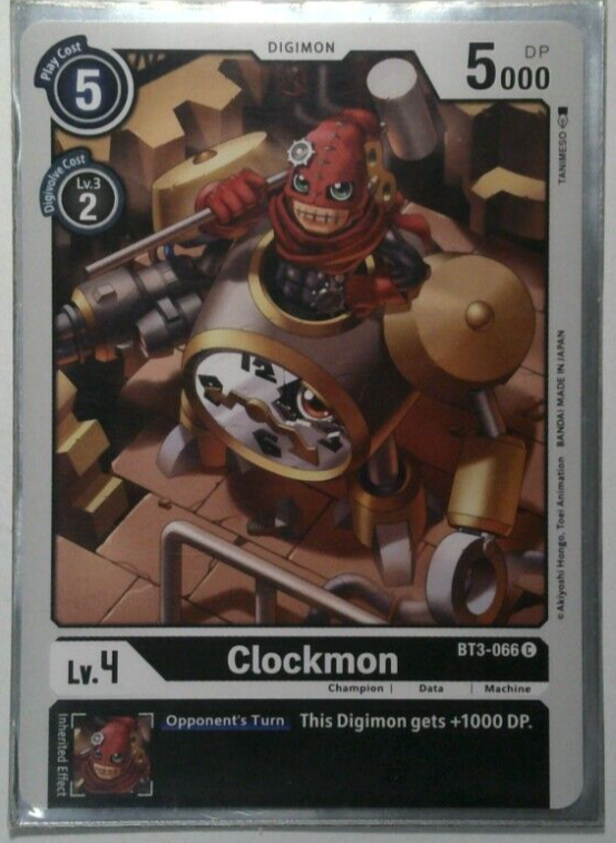 Digimon CCG - Clockmon *BT3-066* | eBay