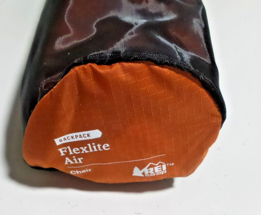 REI Flexlite Air Backpacking Chair Ultra Light Asphalt Orange "BRAND ...