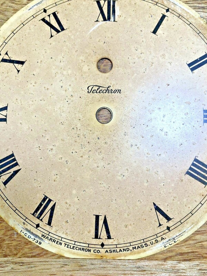 Telechron Clock Dial Pan (4.75" / 120.63mm) (K8585) | eBay