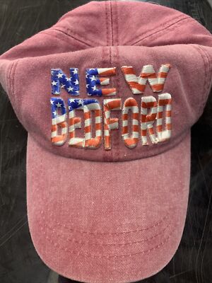 Adams Nantucket Red New Bedford Mass Hat Cap ~NWT~ | eBay