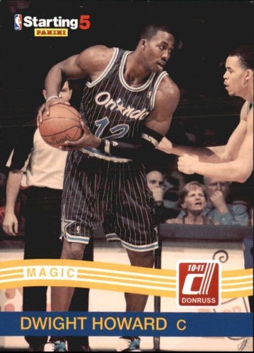 2010-11 NBA Starting Five #DH Dwight Howard Magic C43719 | eBay
