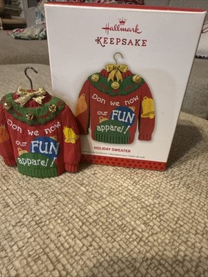 Hallmark Keepsake Christmas Ornament- Holiday Sweater 2013 | eBay