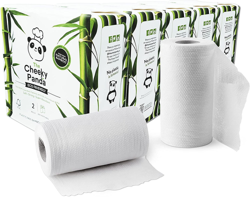 Bamboo Kitchen Roll | 10 Kitchen Rolls - 1000 Super Strong Sheets ...