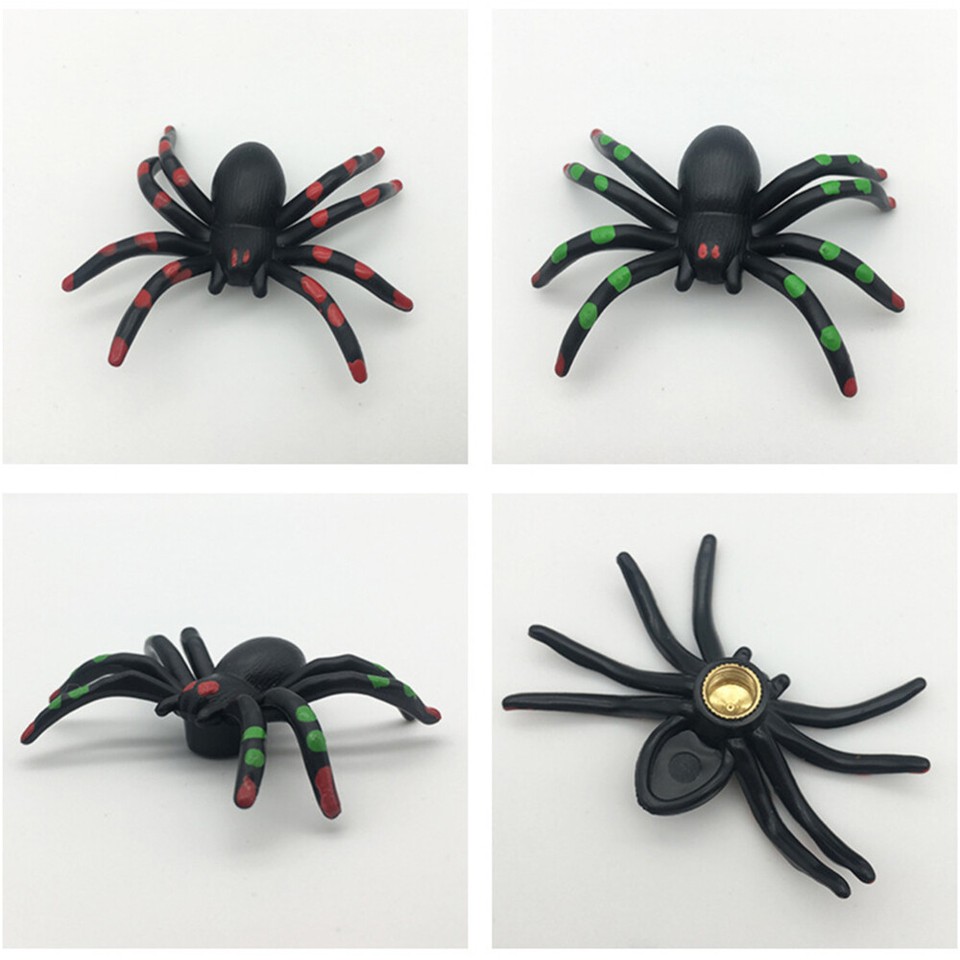 4PCS Spider Shape Automobile Valve Core Tire Protect Caps(Red) | eBay UK