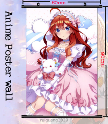 60*90cm Anime The Quintessential Quintuplets Nakano Itsuki Poster ...