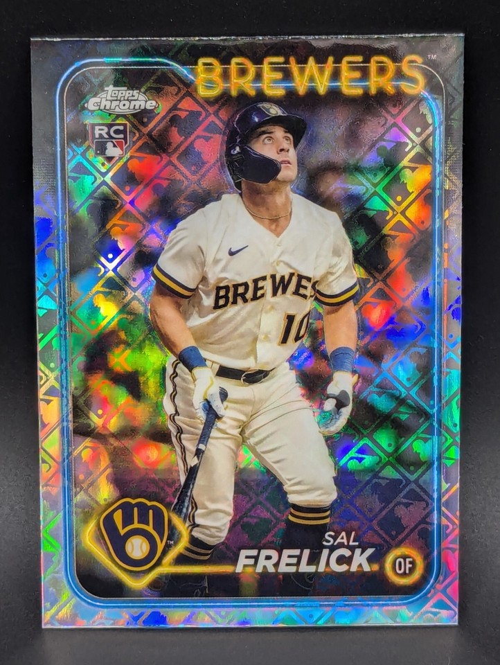 2024 Topps Chrome Baseball Logofractor Base Cards; Mostly Rookies. U ...