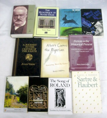 French Literature 11 Books Proust Victor Hugo Jules Verne Roland Andre ...