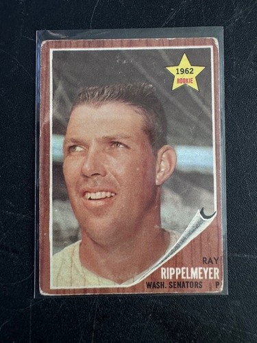 1962 TOPPS BASEBALL SET-BREAK #271 RAY PIPPELMEYER | eBay