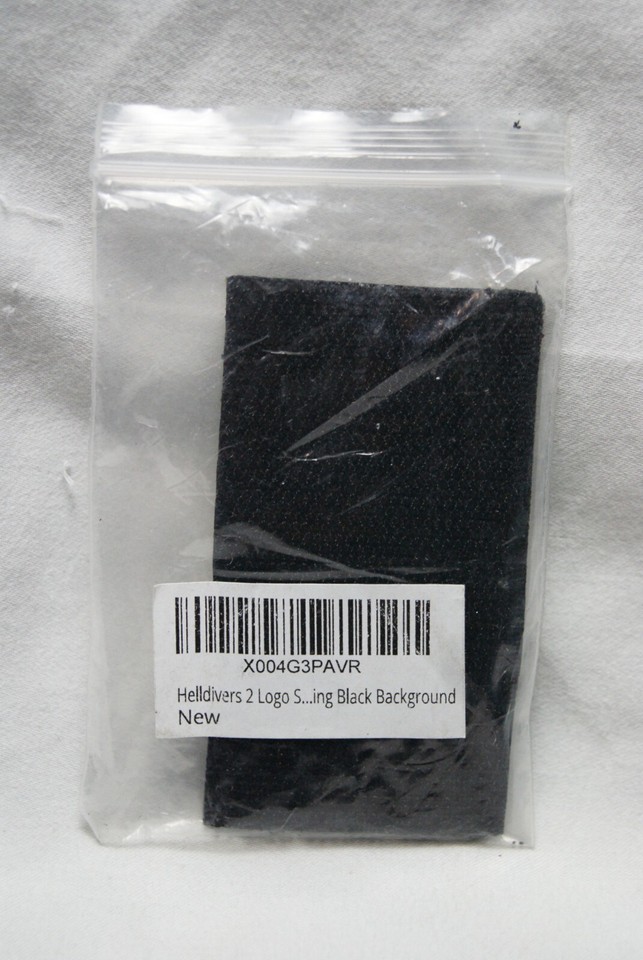 helldivers logo morale patch gold w/ black background hook & loop | eBay