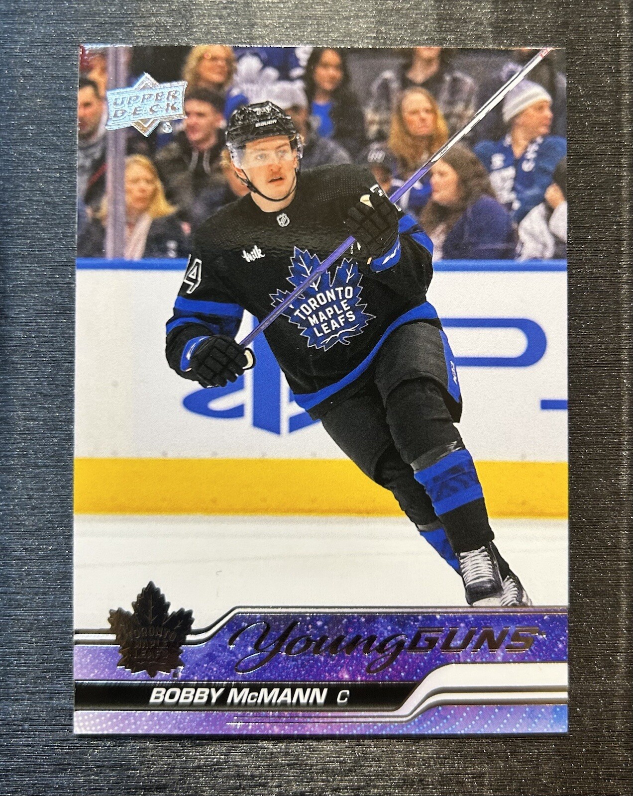 2023-24 Upper Deck Series 2 Bobby McMann #479 Young Guns RC Maple Leafs ...