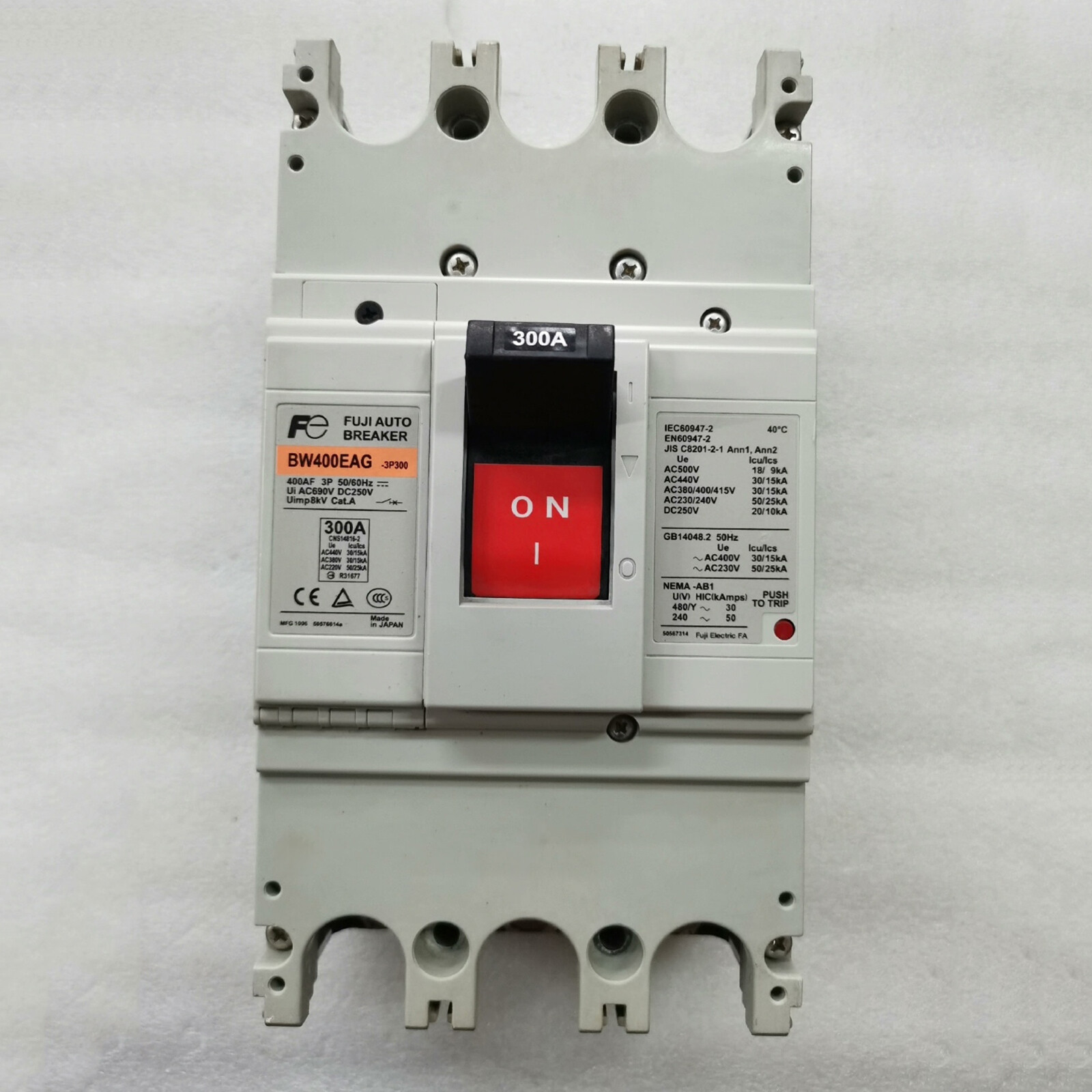 1PCS NEW FUJI BW400EAG 3P 300A Air Circuit Breaker#QW | eBay