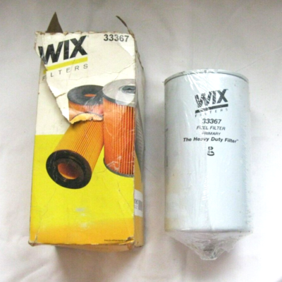 NOS Wix Heavy Duty Oil Fuel Filter Genuine OEM P/N 33367 NEW | eBay