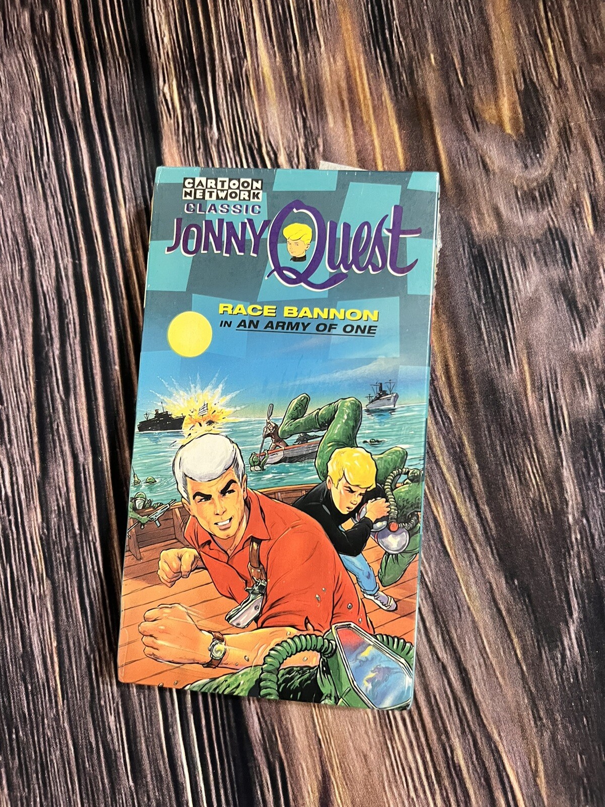 Johnny Quest VHS Race Bannon in Army of One 1996 Cartoon Network ...