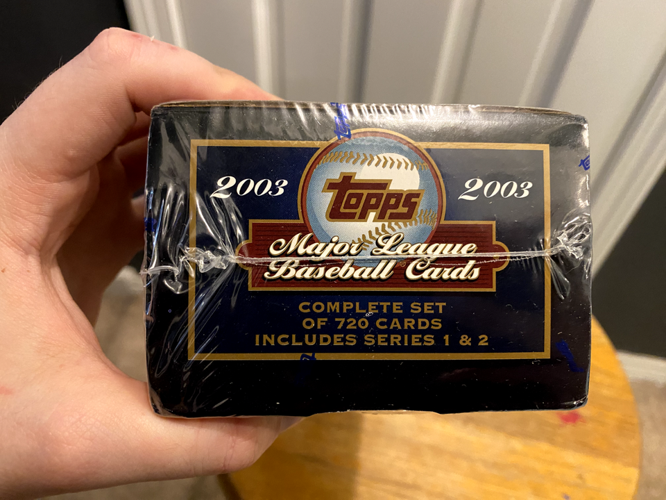 2003 Topps Baseball MLB Complete Box Set - New Factory Sealed - 720 ...