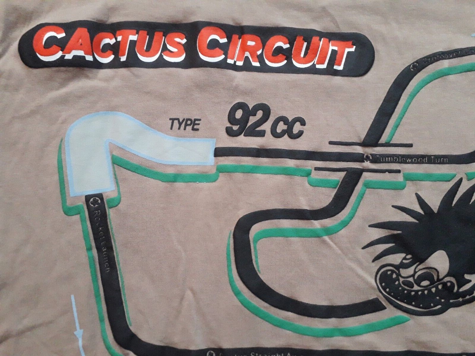 TRAVIS SCOTT Cross Circuit Cactus Jack T Shirt M 2019… - Gem