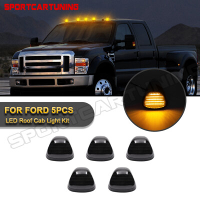 LED Cab Roof Running Marker Lights For Ford F250 F350 F450 F550 Super ...