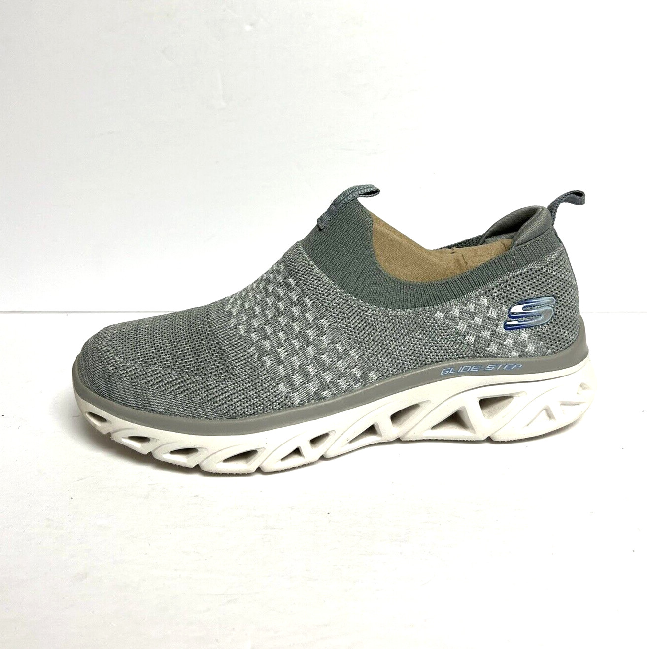 Skechers Womens Guide Step Lively Glow Sneaker Gray S… - Gem