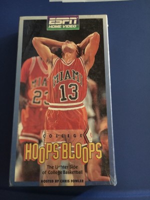 College Hoops Bloops [VHS] ESPN Home Video Hosted By Chris Fowler ...