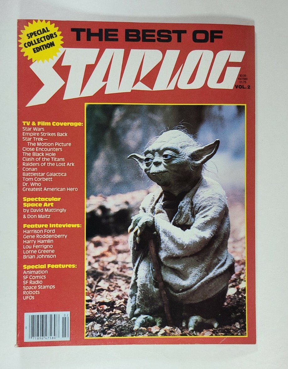 The Best of STARLOG Magazine Vol. 2 (K47580) 1981 Vintage Star Wars ...