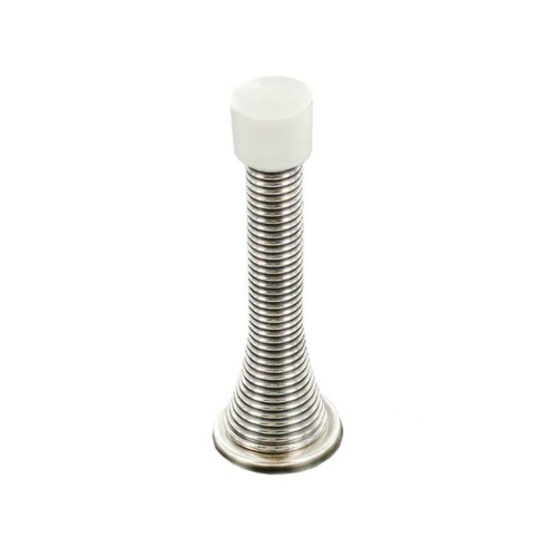 Securit S2987 Bright Chrome Plated Spring Type Door Stop 75mm Various ...