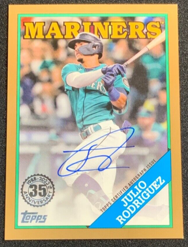 2023 Topps Series 1 - 1988 Topps Baseball Autographs Gold #88BA-JROD ...