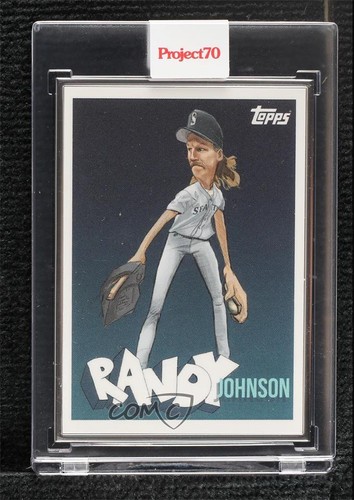 2021 Project 70 Artist Proof Silver Frame /51 Randy Johnson by Blue the ...