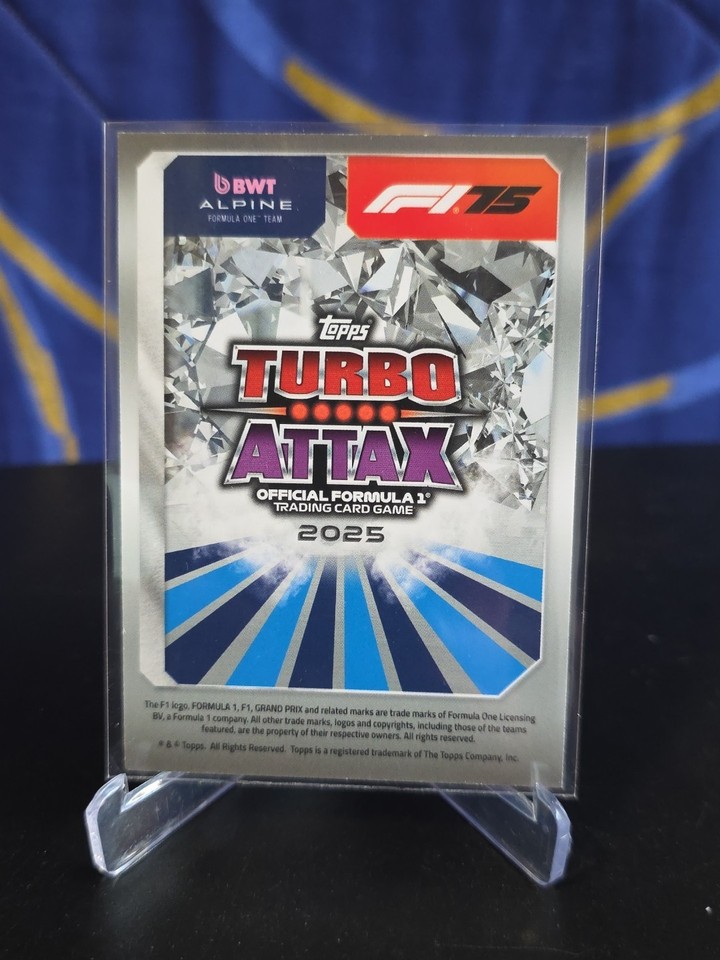 Topps F1 Turbo Attax 2025 Jack Doohan Super Nova - Red Parallel #345 ...