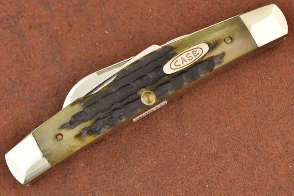 CASE XX USA 7 DOT 1993 SECOND CUT GREEN BONE CONGRESS KNIFE 64052 SS ...
