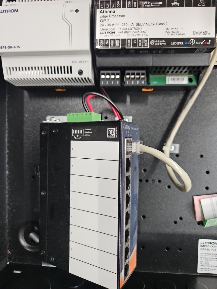 LUTRON Athena QP-2L Processor Unit With QP5-2L-POE enclosure | eBay
