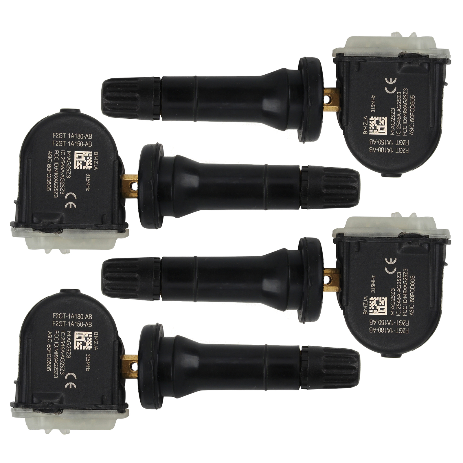 4x TPMS Tire Pressure Sensors For 2018-2021 Ford Ecosport / Explorer ...