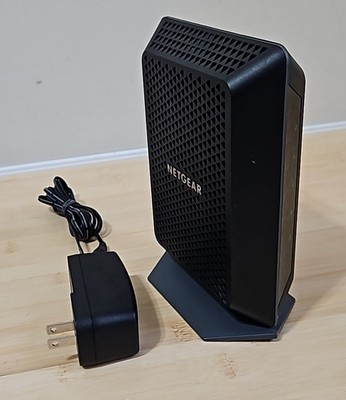 NETGEAR - 32 x 8 DOCSIS 3.0 Cable Modem - Black CM700-100NAS ...
