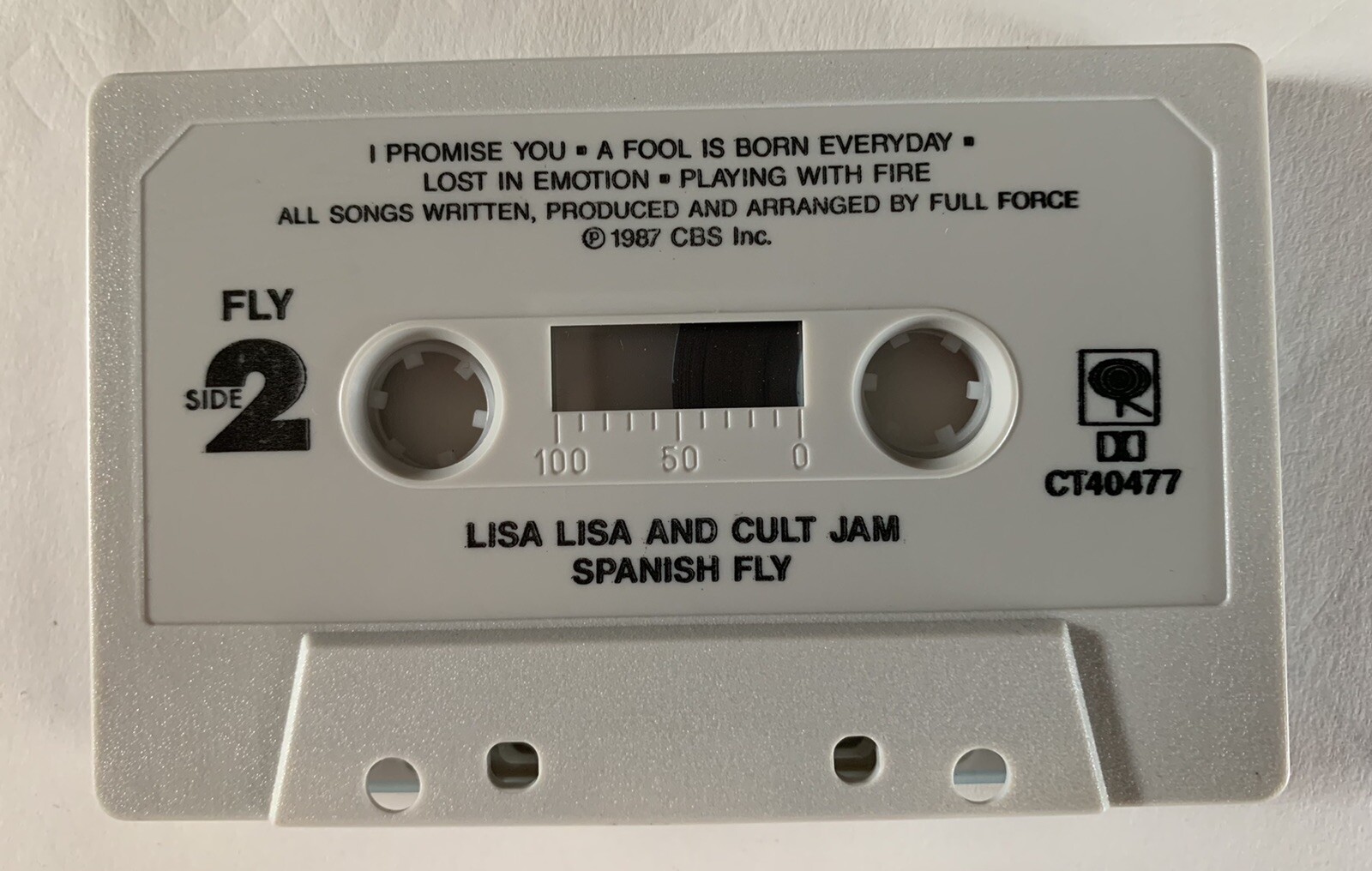 CASSETTE - Lisa Lisa & Cult Jam - SPANISH FLY - Original Case | eBay