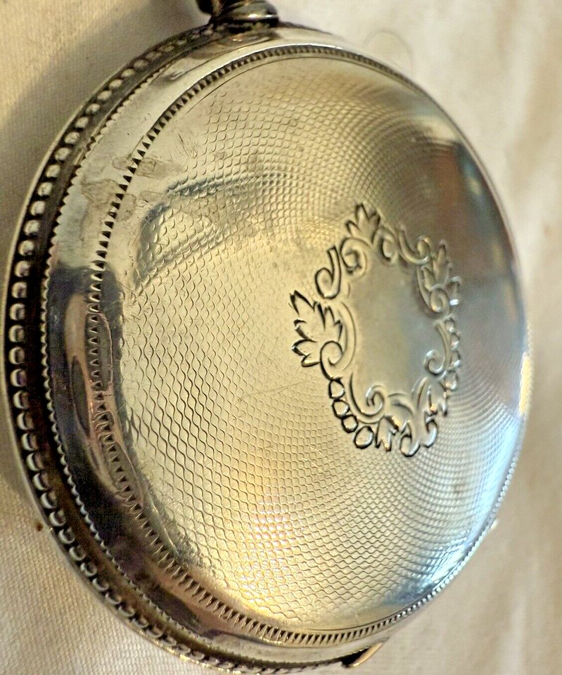 Antique Elgin Pocket watch Keystone Sterling Silver Watch Case Early ...
