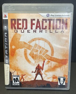 PS3 Red Faction Guerrilla (Sony PlayStation 3, PS3, 2009) Complete ...