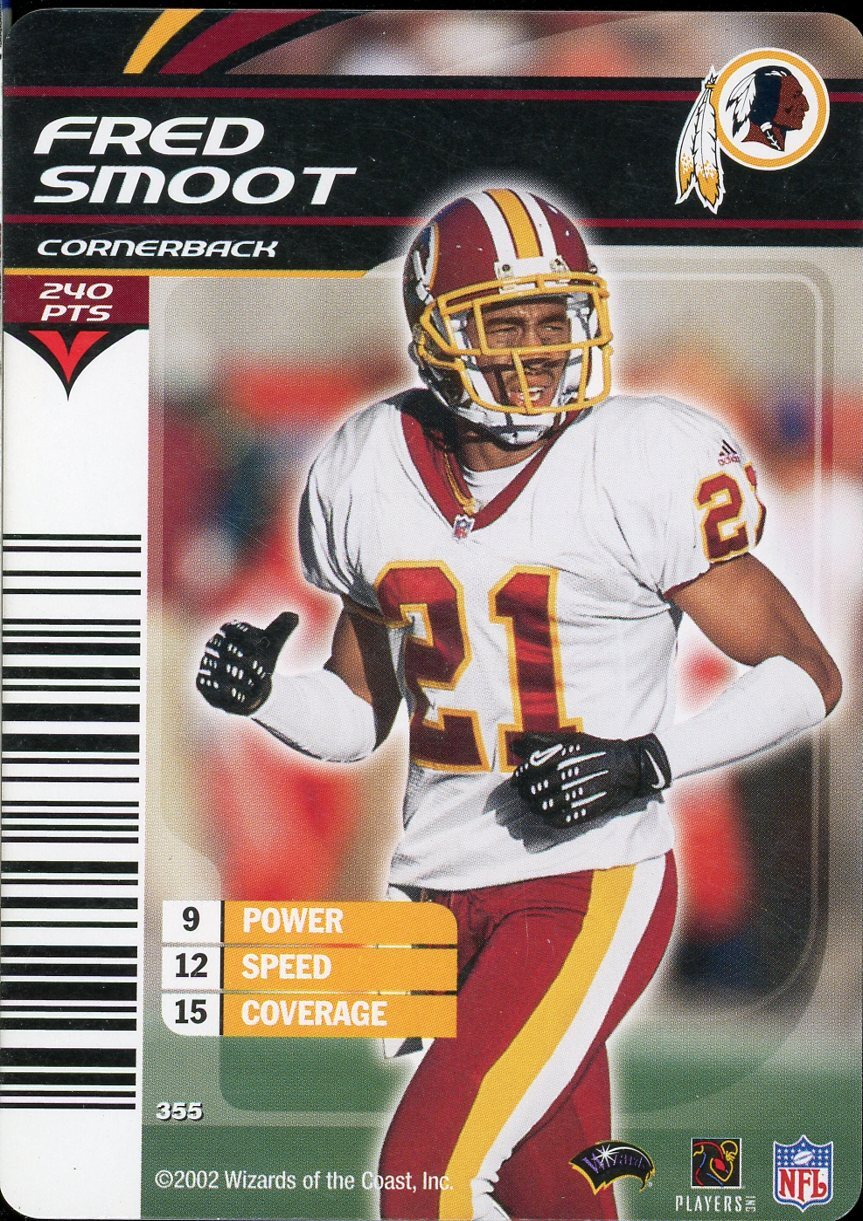 2003 NFL Showdown FRED SMOOT REDSKINS #355 | eBay