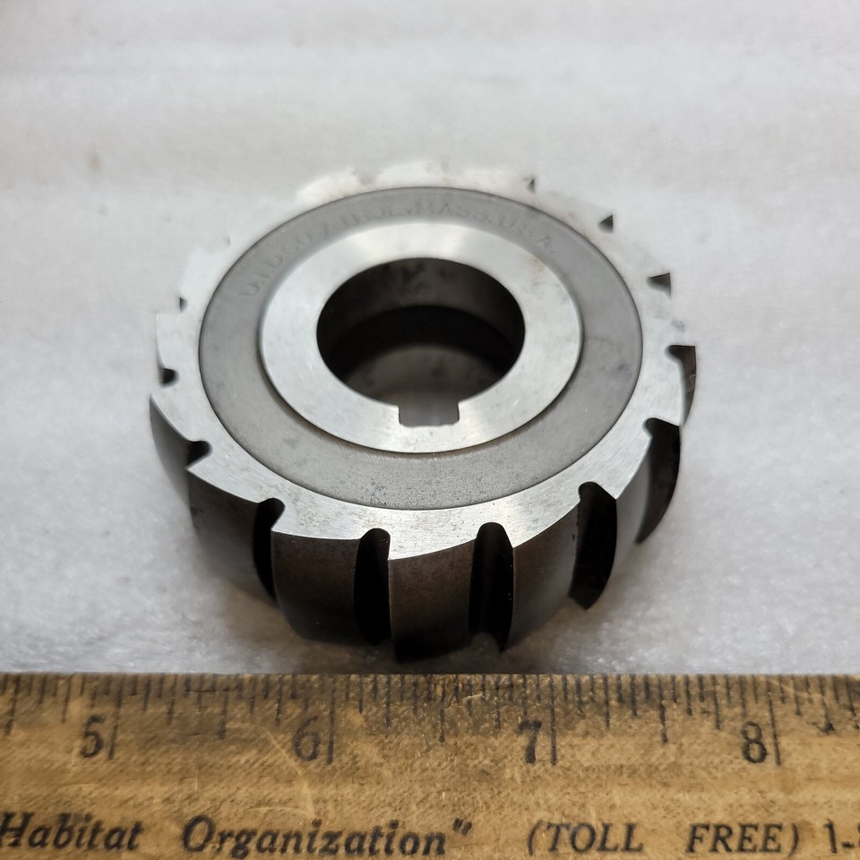 INVOLUTE SPLINE CUTTER UNION TOOL NO 17, 162RAKE, TANG 137-K 1" ARBOR ...