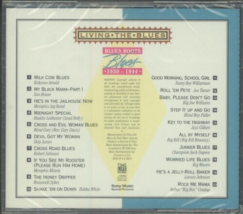 Various - Living The Blues - Blues Roots: 1930-1944 - (CD, Compilation ...
