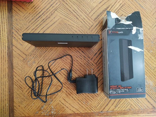 2018 blackweb HDMI 4K 4-Way Splitter in open Box | eBay