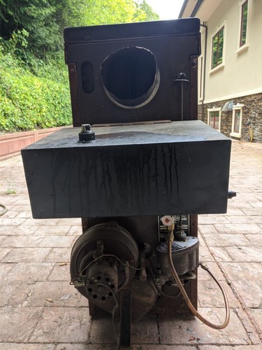 ANTIQUE SIEGLER OIL HEATER & AMP; BLOWER | eBay