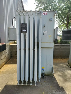 ABB 3750 kVA Substation Transformer 13800 Delta Primary 480Y/277 ...