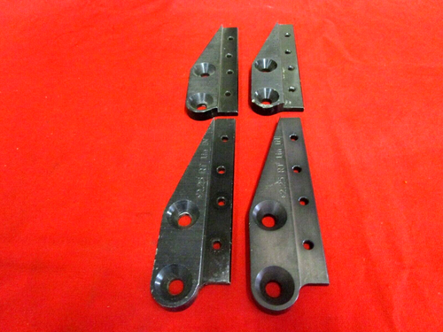 3 HMS ENGINE PLATE MOUNTING BRACKETS , NASCAR,ARCA | eBay
